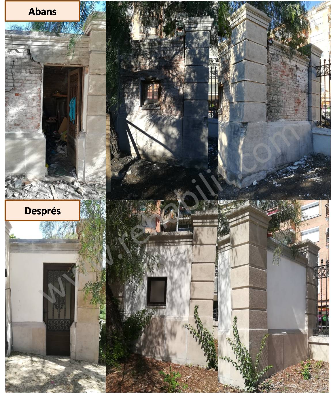 Restauració dels Jardins de Mas Ravetllat