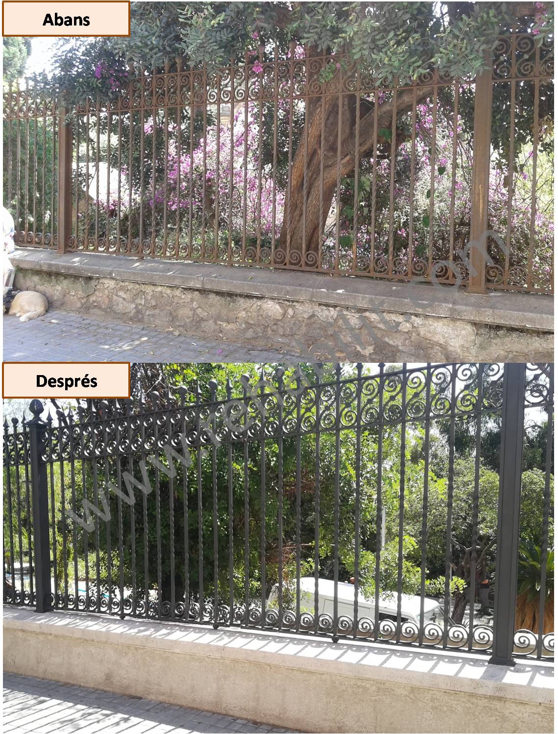 Restauració dels Jardins de Mas Ravetllat
